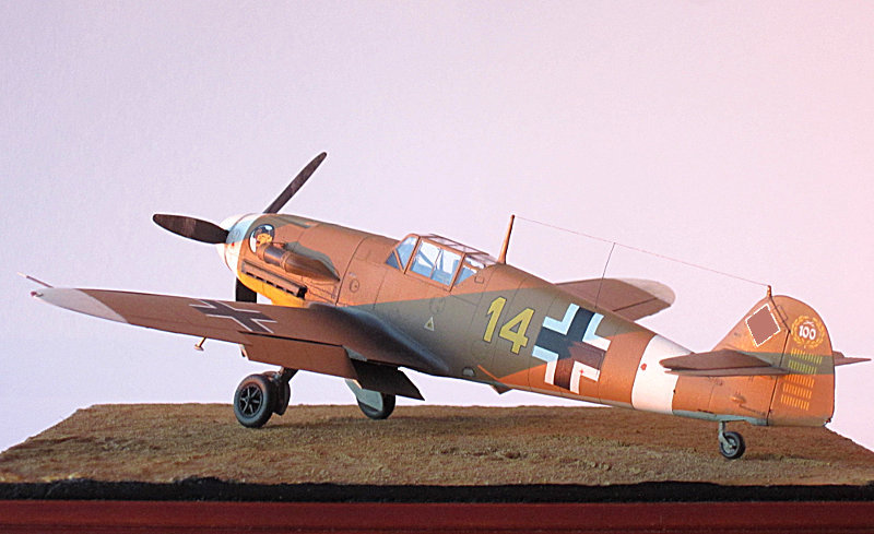 Hans-Joachim Marseille - Bf 109F-4 trop - Eduard 1/48